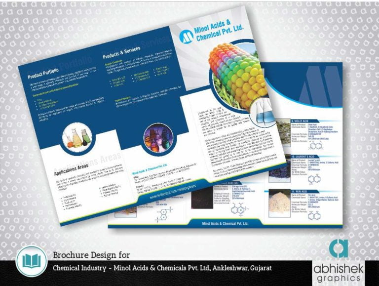 Brochure Design for Chemical Industry | Graphic Design Company
