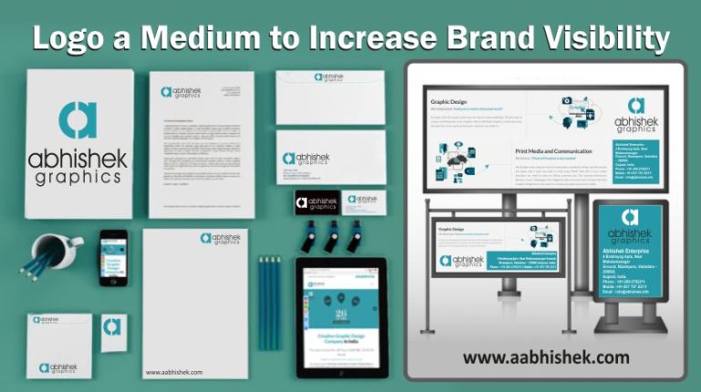 Logo a Medium to Increase Brand Visibility - Logo Design Company India
